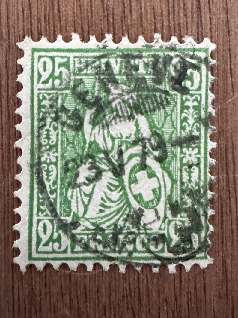 Nr. 39, 40, 41, Stempel Trachselwald und 2x Genève (Gebraucht) in ...