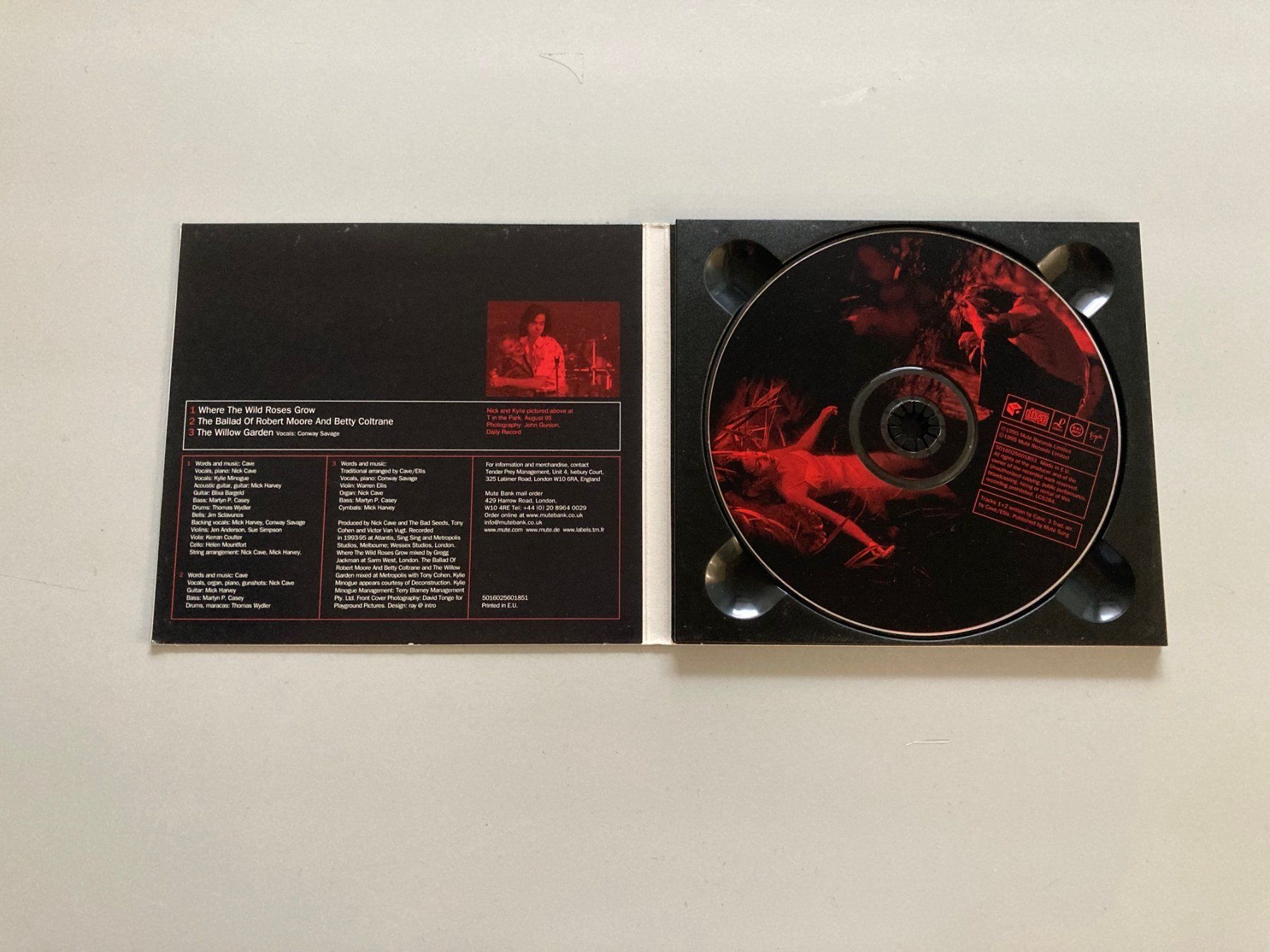 NICK CAVE BAD SEEDS & Kylie Minogue Where the wild roses..CD (Gebraucht ...