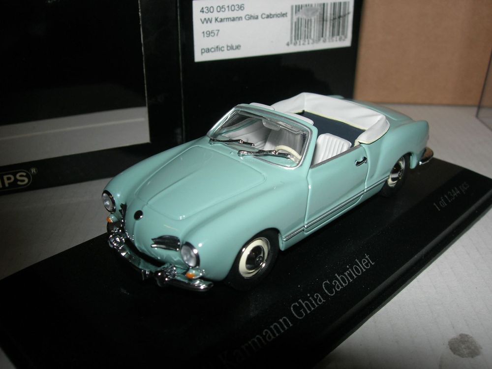 VW Karmann Chia 1957 * Minichamps 1:43 (Neu und originalverpackt) in ...