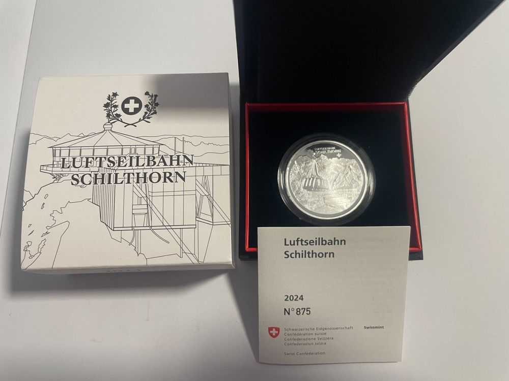 20 Fr. Ag 2024 PP Schilthorn NEU!! | Kaufen auf Ricardo