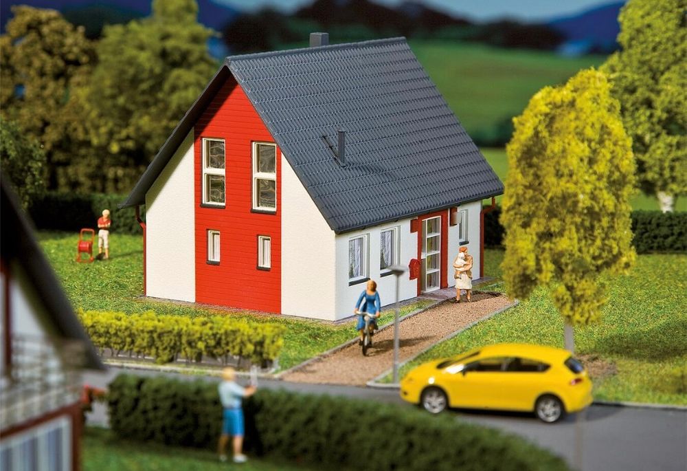 Einfamilienhaus, rot Faller HO 1.87 | Kaufen auf Ricardo