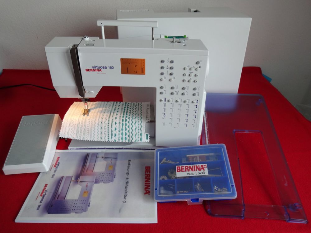 *BERNINA virtuosa 160* Revidiert mit 2 - Monate Garantie | Kaufen auf ...