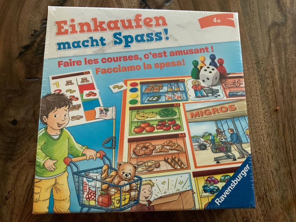 Einkaufen macht Spass (Migros) (Neu und originalverpackt) in Thalwil ...