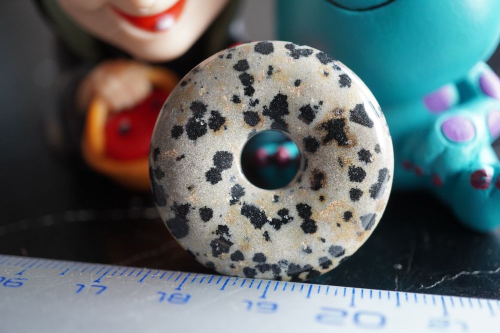 Dalmatiner Jaspis Pischeibe 30 mm Top Pi Scheibe (Neu und originalverpackt) in Eschenbach SG für ...