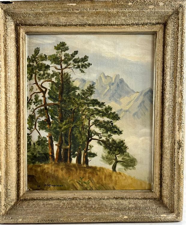 Landschafts Gemälde Sig. (Gebraucht) in Neuhausen am Rheinfall für CHF 10 – mit Lieferung auf ...