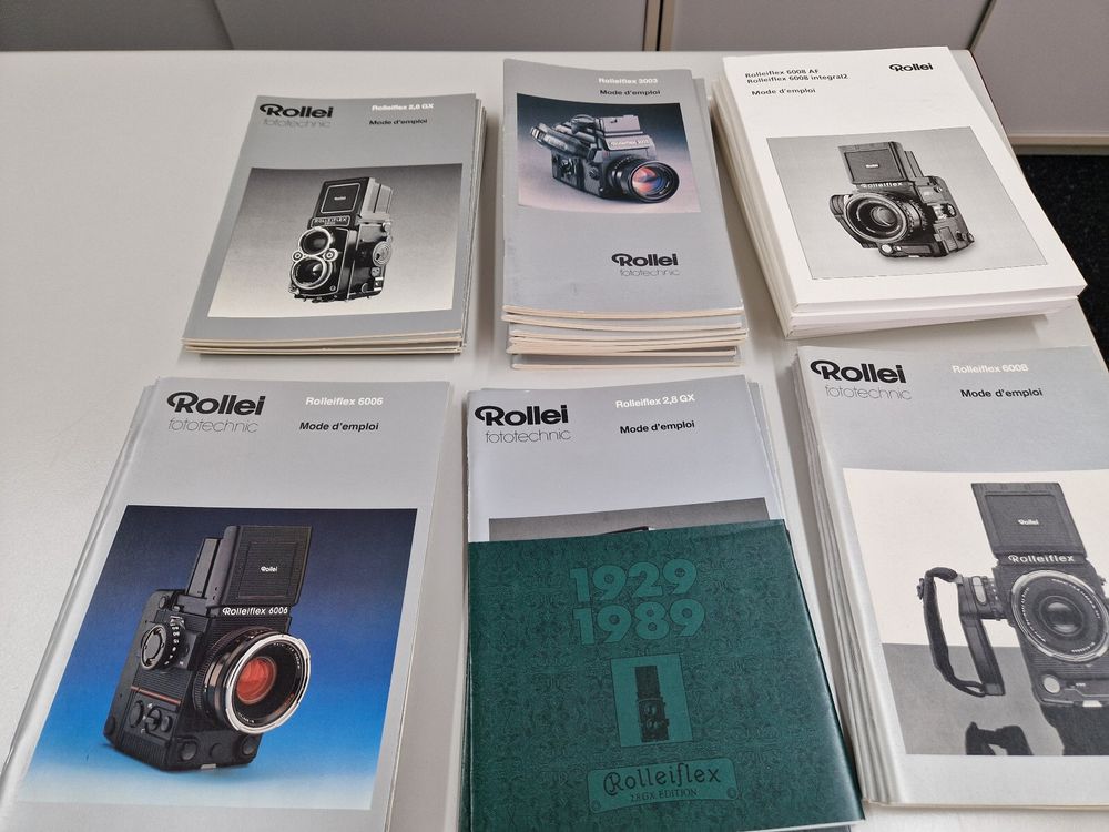Diverse Rollei Bedienungsanleitungen französisch (Gebraucht) in ...