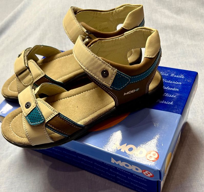 MOD8 Sandalen Neu Gr 34 Leder Sommer Schuhe VP 75 EUR (Neu und originalverpackt) in Thun für CHF ...