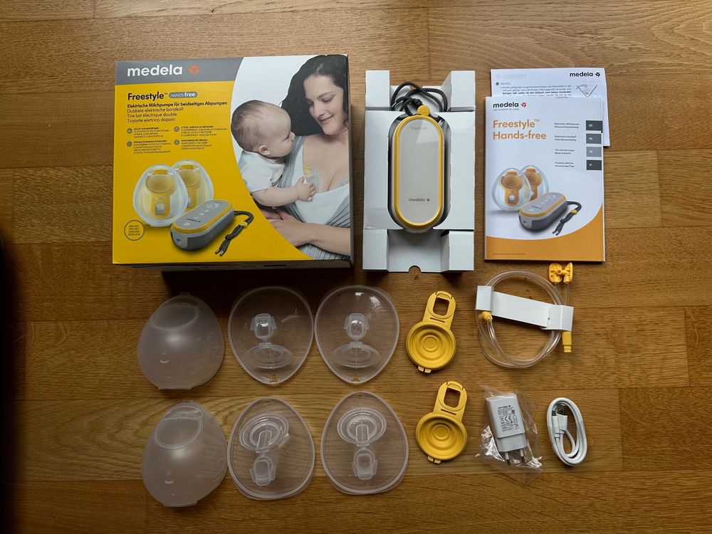 Medela Freestyle Hands-free elektrische Doppelmilchpumpe (Gebraucht) in Zug für CHF 149 – mit ...
