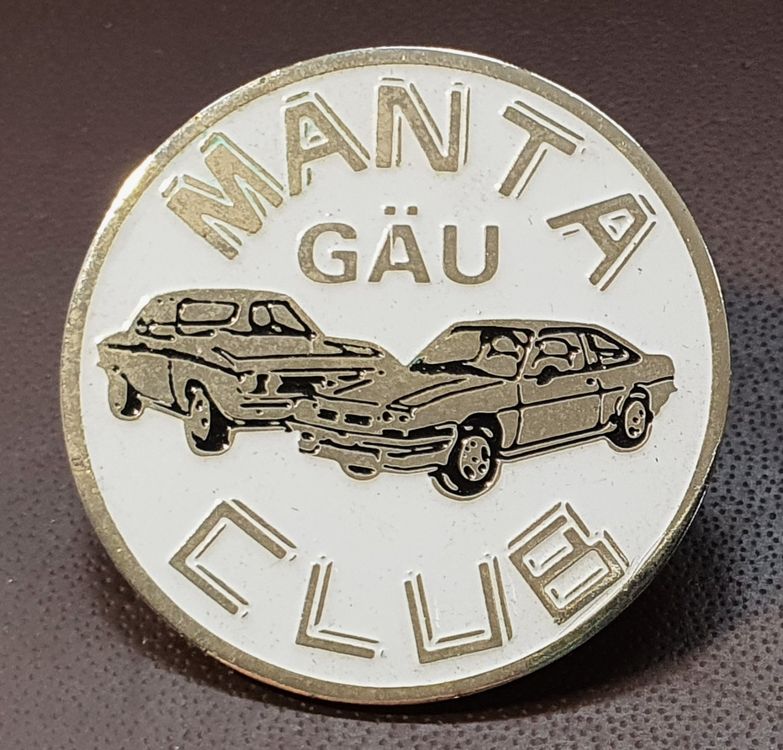 T189 - Pin Auto Opel MANTA CLUB GÄU | Kaufen auf Ricardo