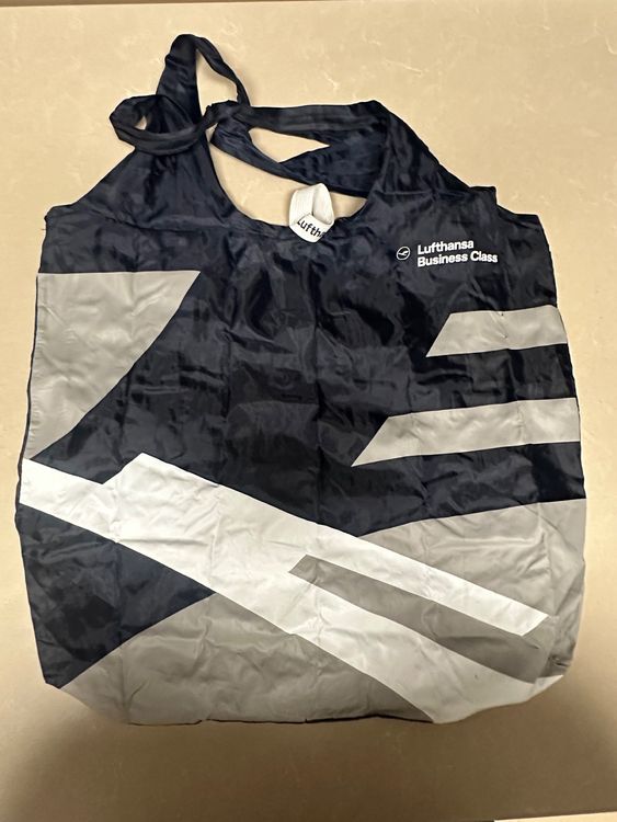 🧳 Lufthansa Business Class Einkaufsbeutel | Faltbar (Gebraucht) in ...