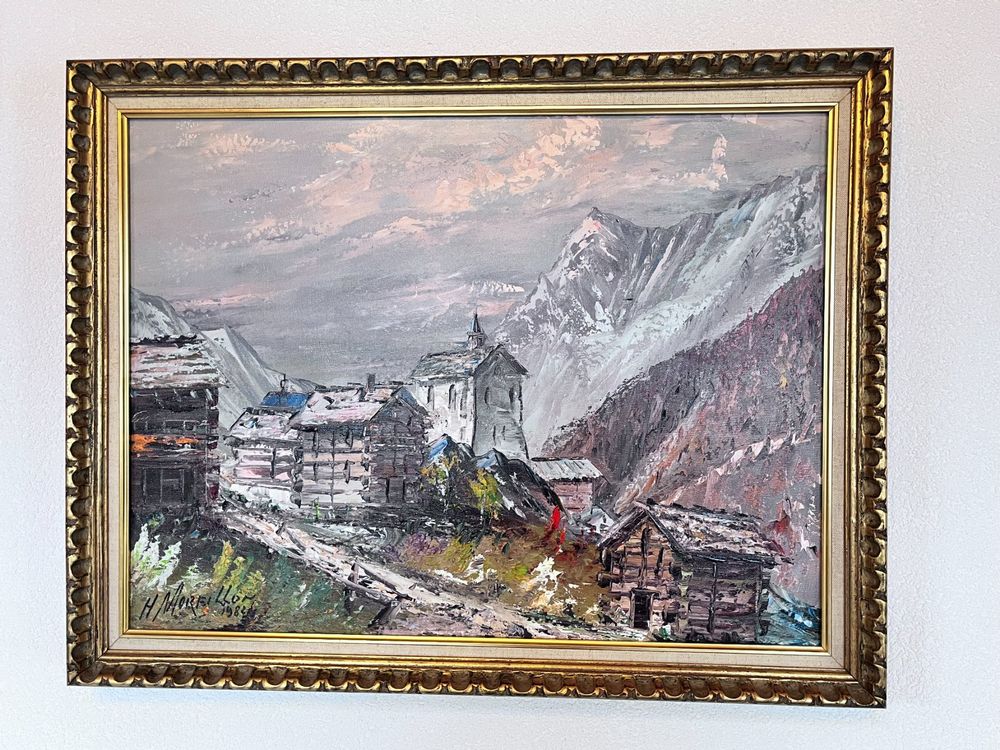 Tableau Henri Moreillon (D'occasion) à Vernamiége pour CHF 60 – retrait ...