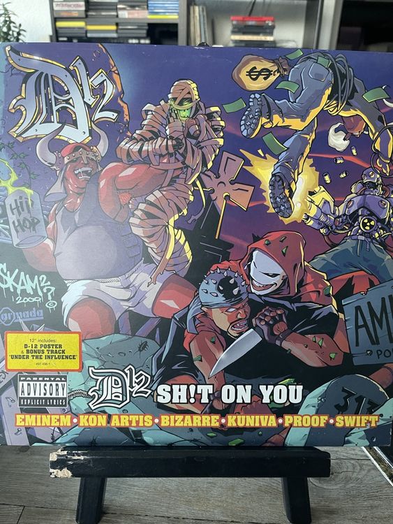 D12 (Eminem/ Bizarre / Proof )/ Shit on you / mit Poster (Gebraucht) in ...