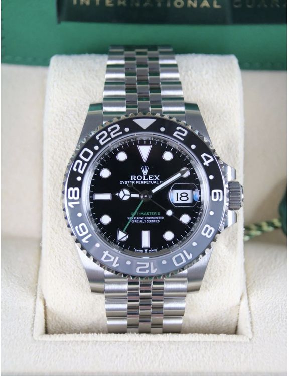 Rolex GMT-Master Bruce Wayne Neu Ungetragen (Neu und originalverpackt ...