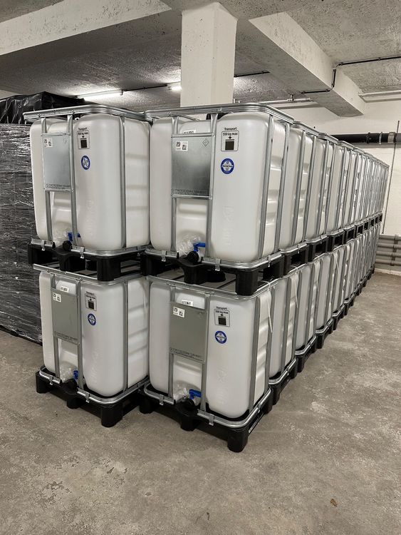 IBC 300 Liter Tank neu, L 60 x B 80 x H 100cm (Neu und originalverpackt ...