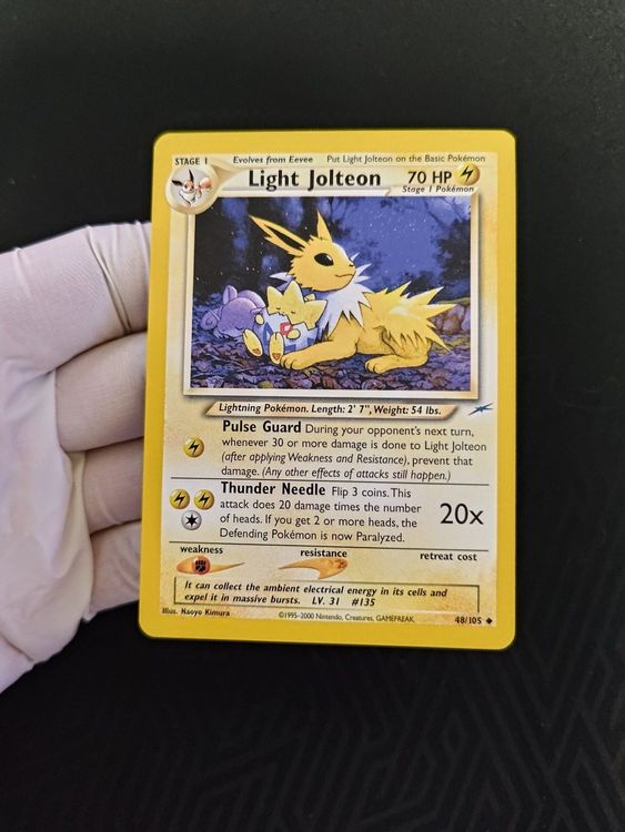 Light Jolteon Pokemon Karte (D'occasion) à Killwangen pour CHF 12 ...
