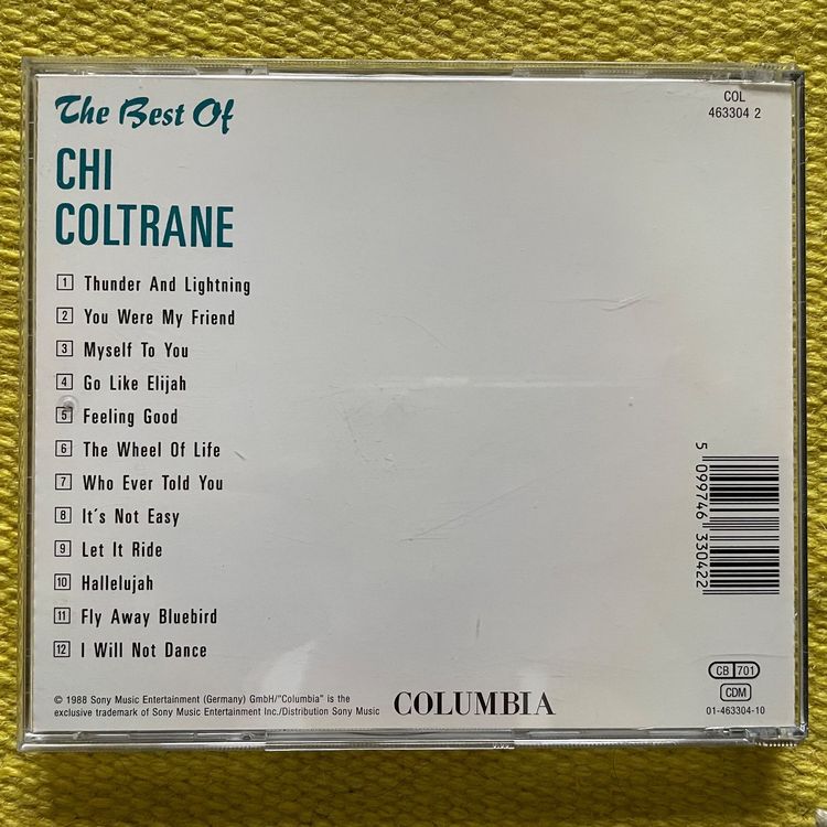 CHI COLTRANE-BEST OF (Gebraucht) in Rorschacherberg für CHF 2.9 – mit ...