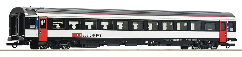 Roco 74477 SBB CFF FFS EW 4 Reisezugwagen 2. Klasse DC (Neu und ...