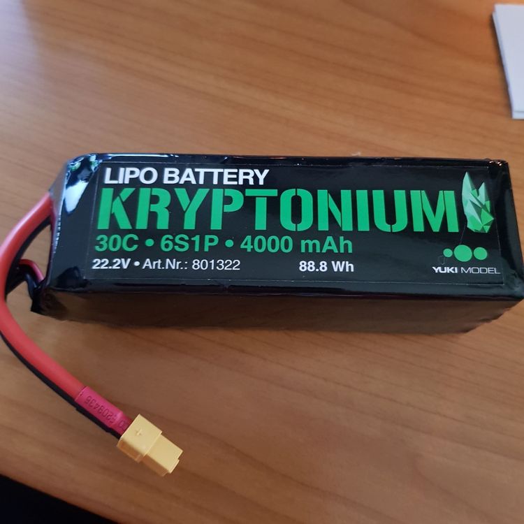 LiPo Akku Kryptonium Yuki-Model (Neu (gemäss Beschreibung)) in Arbon ...