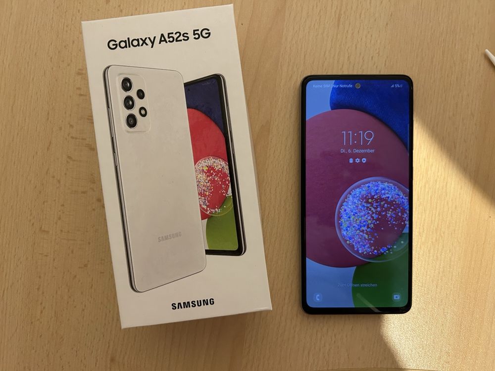 Samsung Galaxy A52s 5G white (Gebraucht) in Züberwangen für CHF 115 ...