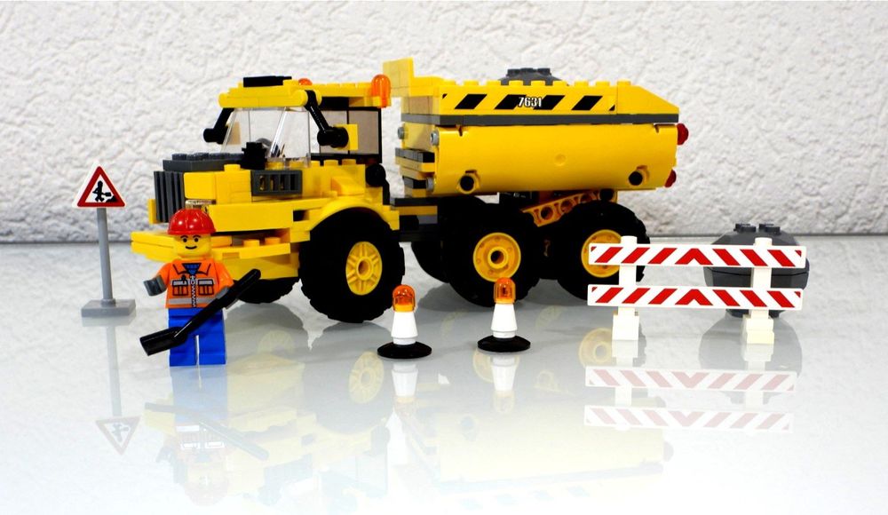 LEGO CITY 7631 BAUSTELLEN-KIPPER DUMPER TRUCK | Kaufen auf Ricardo