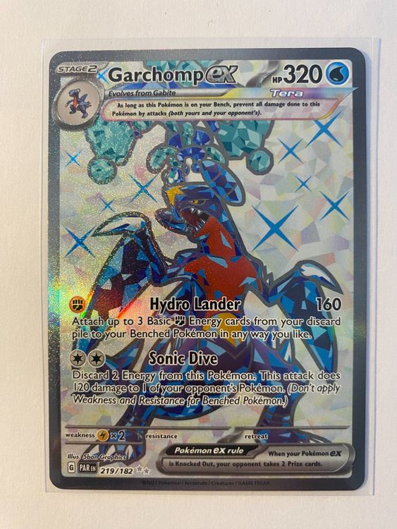 Pokemon Garchomp EX 219/182 Paradox Rift EN (Neu (gemäss Beschreibung)) in Elgg für CHF 8 – mit ...