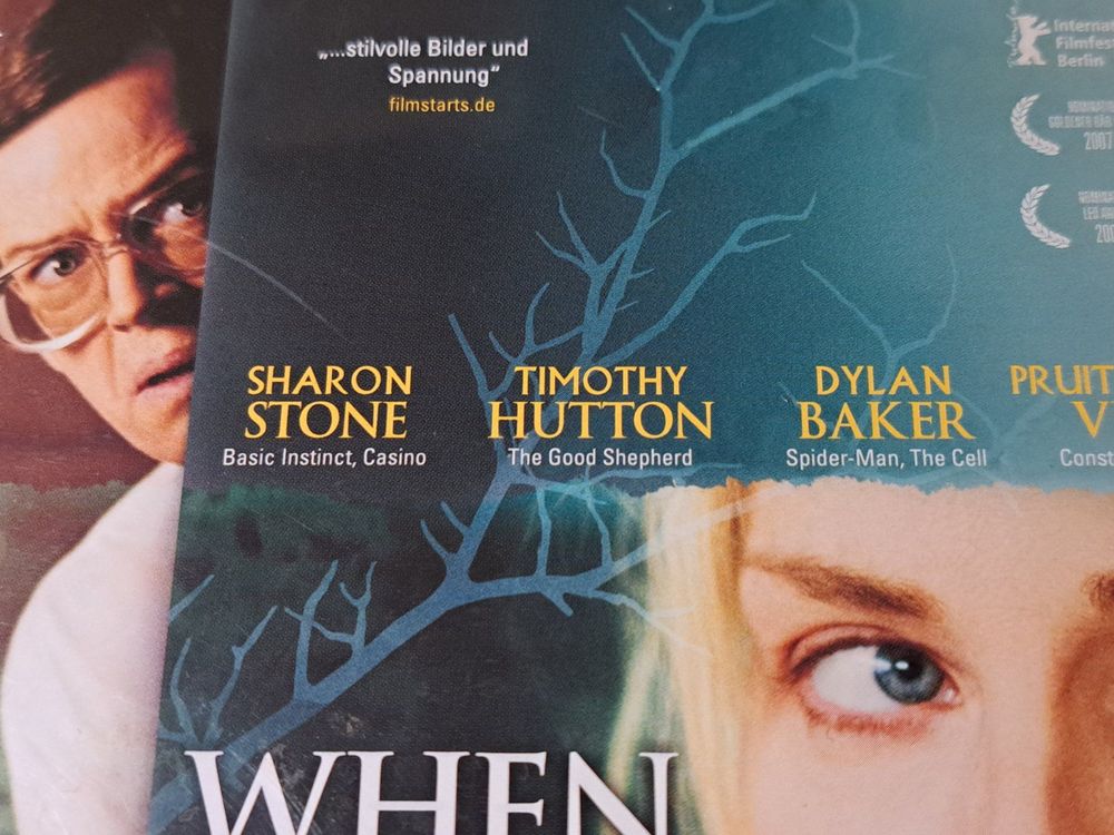 When a Man Falls in the Forest mit Sharon Stone, T. Hutton (Gebraucht ...