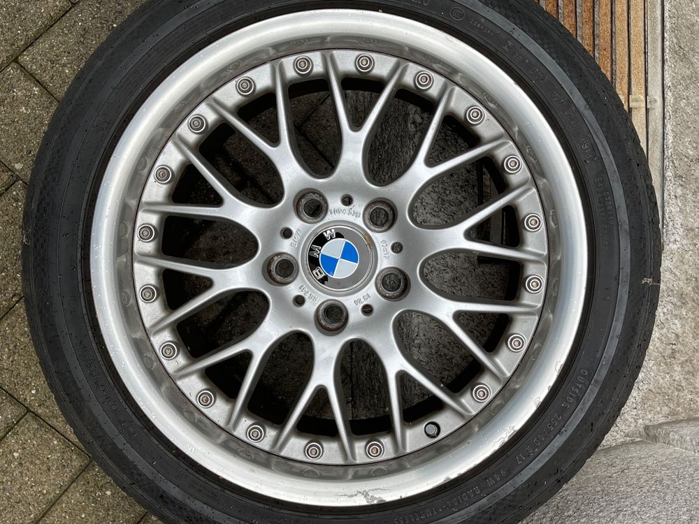 Original BBS RS740 741 BMW E39 E36 E46 Felgen 8/9x17 | Kaufen auf Ricardo