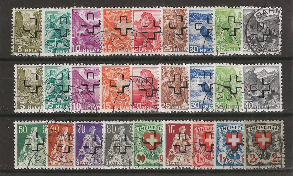Serien Nr. 28y - 36y sowie Nr. 28z - 45 (Gebraucht) in Gümligen für CHF ...