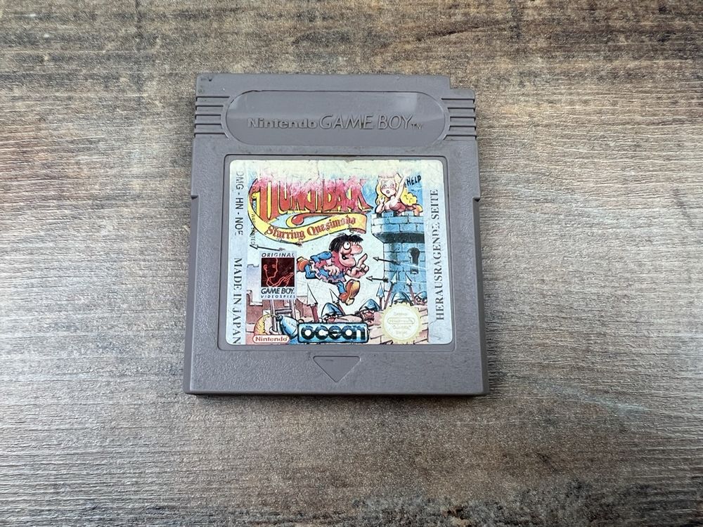 Super Hunchback Starring Quasimodo Game Boy Spiel (Gebraucht) in Hallau ...