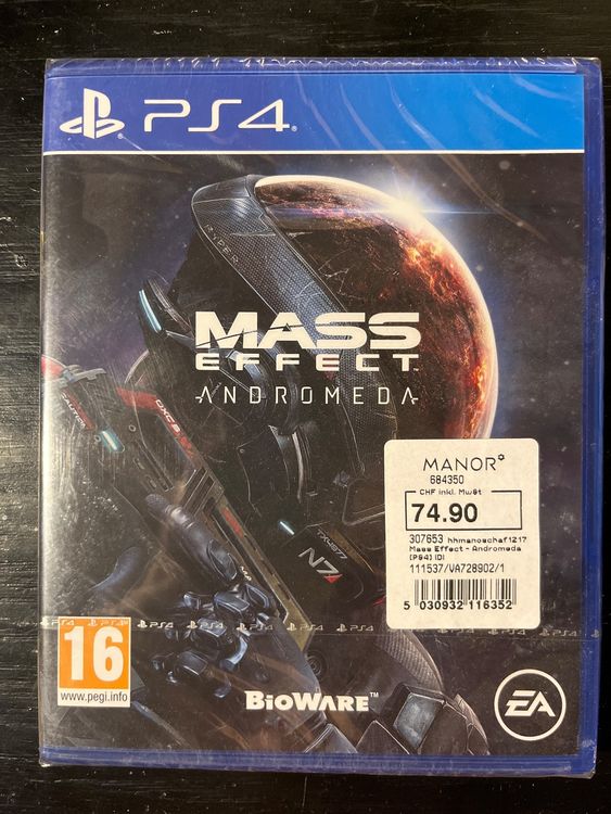 PS4 games Mass effect Andromeda (Neu und originalverpackt) in Effingen ...
