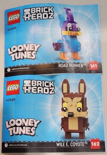 LEGO® BrickHeadz 40559 Road Runner & Wile E. Coyote (gebr.) (Gebraucht ...