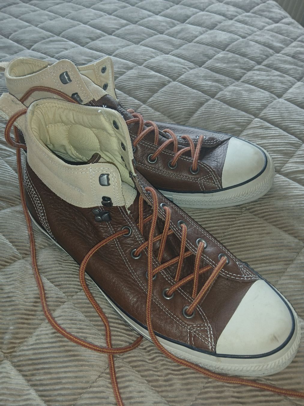 Converse All Star Leder Boots Gr. 48 - Top Zustand! (Neu (gemäss ...