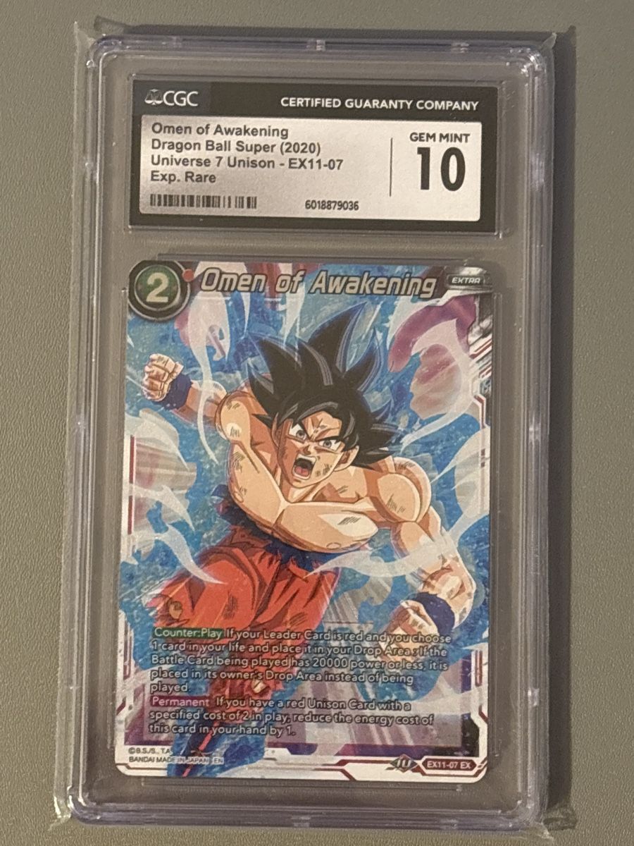 Dragon Ball Super Card Game - Omen of Awakening EX11-07 55 (Neu und ...