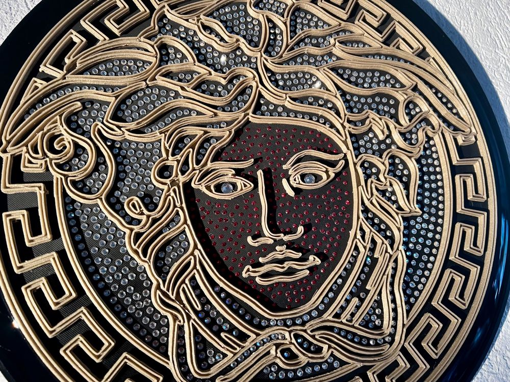 VERSACE 3D print exclusive artwork, Ltd.1/49, Certificate (Neu und originalverpackt) in Le Mont ...