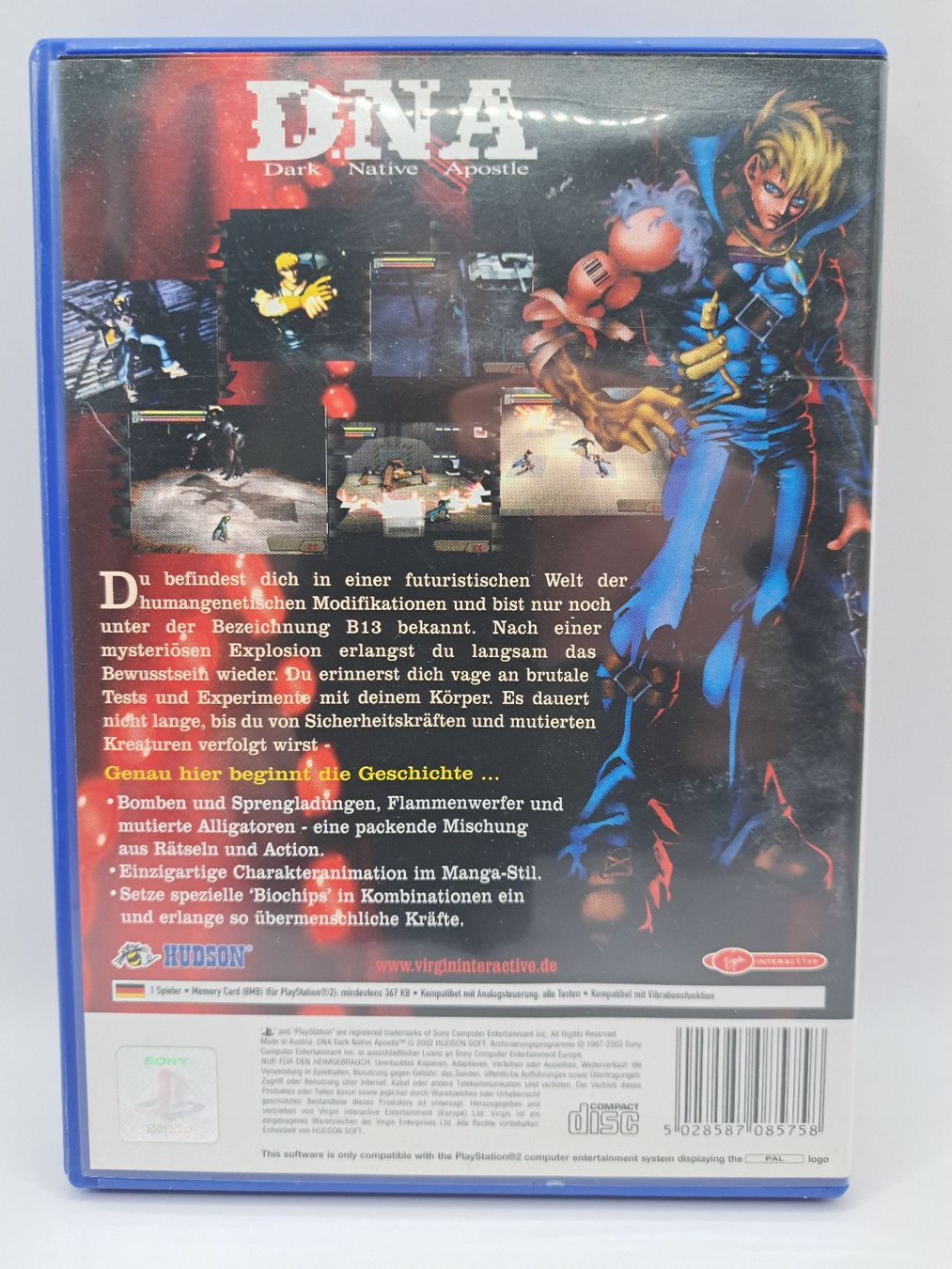 DNA Dark Native Apostle EN/FR/DE/IT/ES (PS2) (Gebraucht) in Balgach für ...