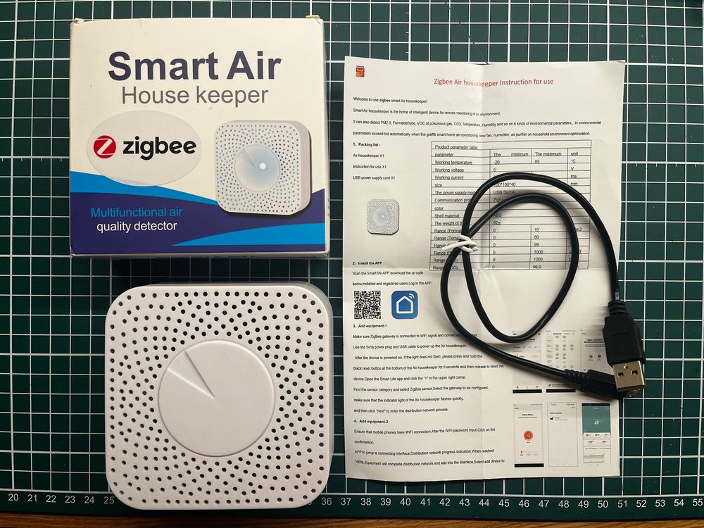 Tuya Zigbee Smart Air Quality Sensor T, %, PM 2.5, VOC, CO2 | Kaufen ...