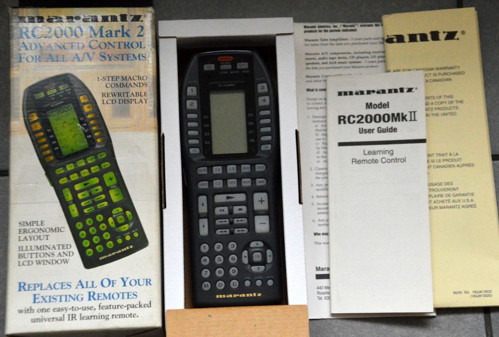 Marantz RC2000 MK II Remote Control Fernbedienung (Neu und ...