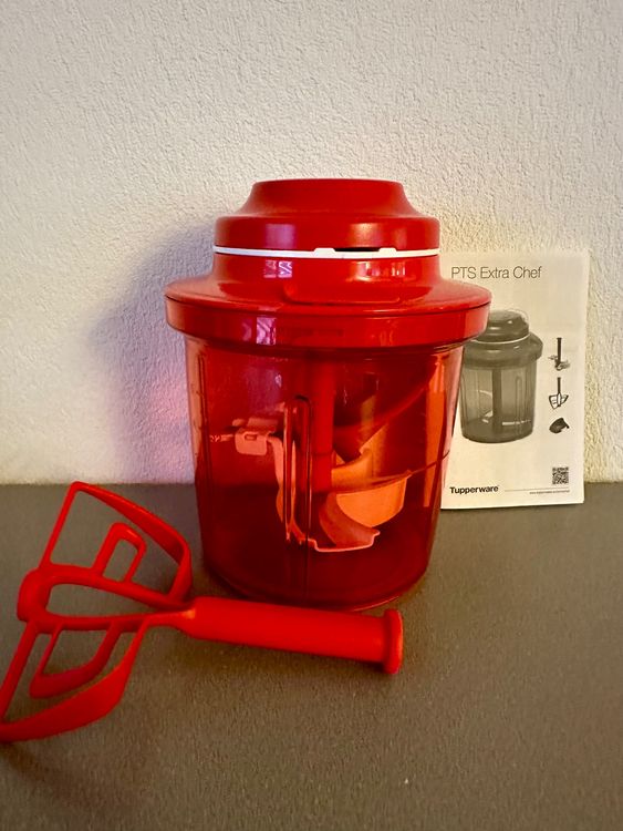 Tupperware Extra Chef rot. Grosser Bruder von Speedy Boy (Gebraucht) in ...