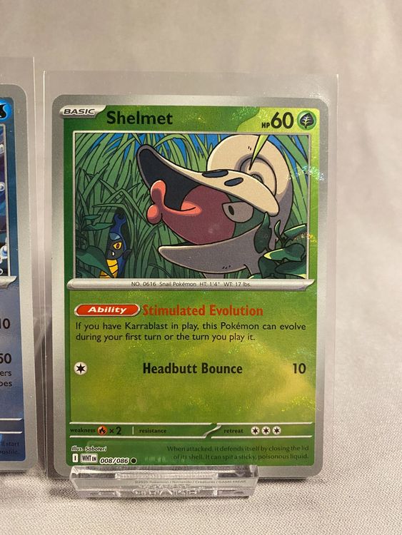 Pokémon / Poke Ball Foil Holo / White Flare / Gothita etc. (Neu (gemäss ...