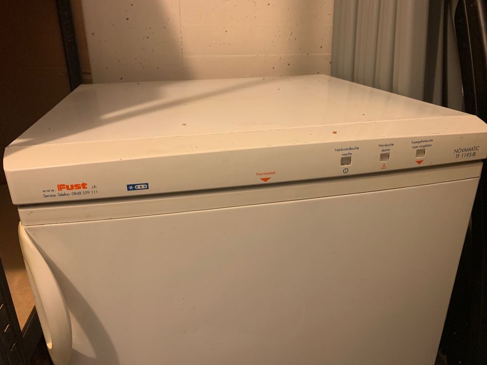 Tiefkühler Novamatic TF 1195-IB (Gebraucht) in für CHF 31 – nur ...