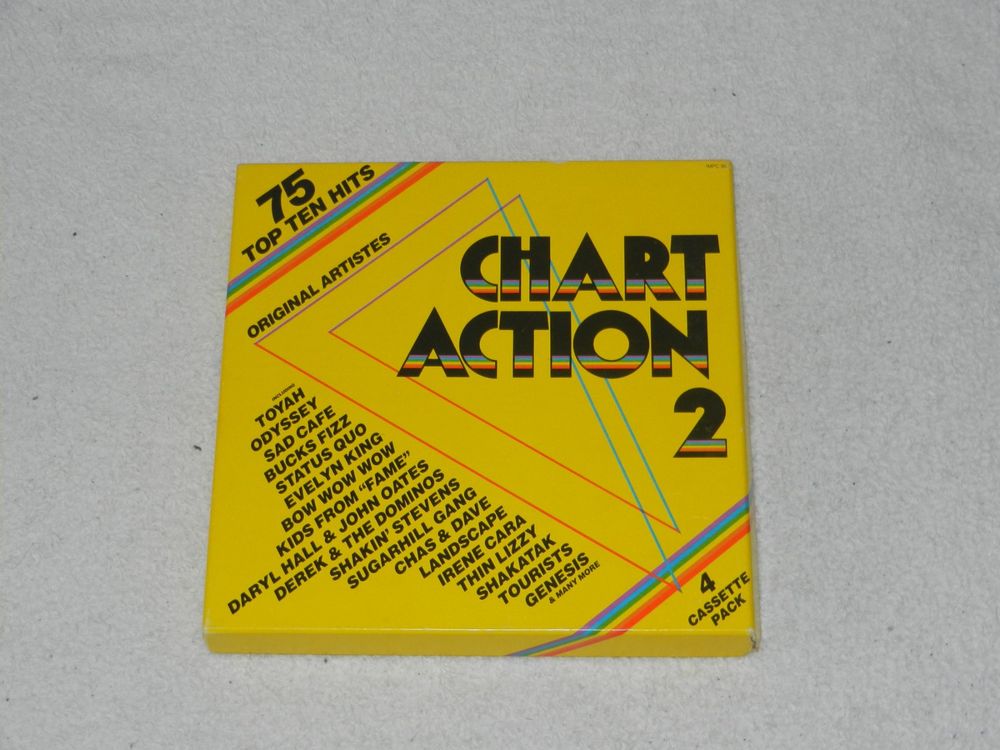 4 Musikkassetten CHART-ACTION 2 / 75 TOP TEN-HITS (Gebraucht) in Chur ...