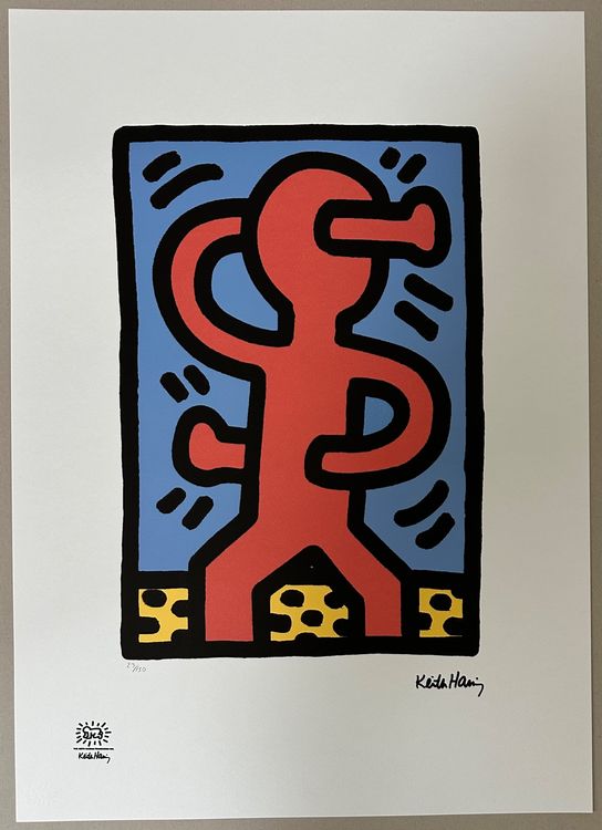 Keith Haring: Untitled, POP Art 23/150 (Neu (gemäss Beschreibung)) in Meilen für CHF 55 – mit ...