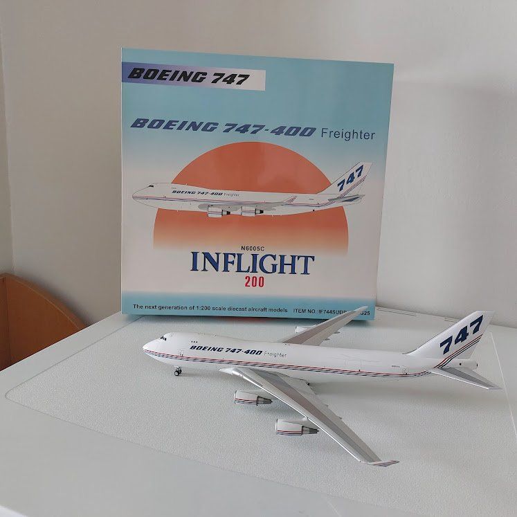 Boeing 747-400F "House Color" Inflight200 (Neu und originalverpackt) in ...