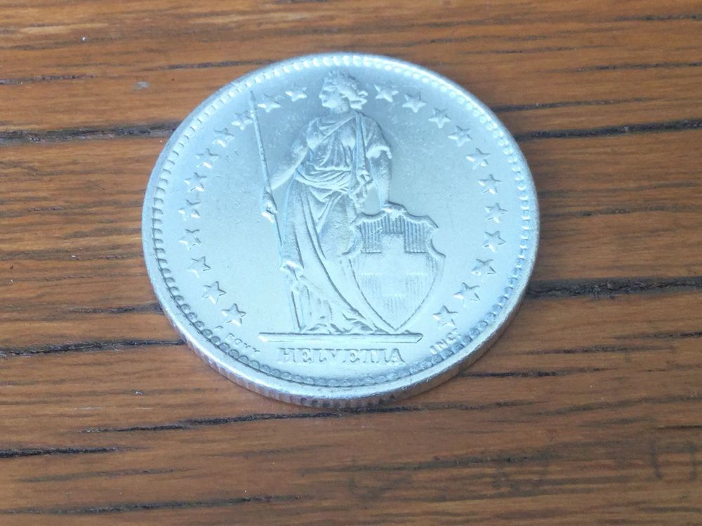 2Fr. 1965 (Gebraucht) in Riehen für CHF 7 – mit Lieferung auf Ricardo ...