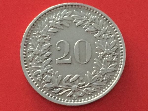 20 Rappen 1961 ss+ (Gebraucht) in Elsau für CHF 0.8 – mit Lieferung auf Ricardo kaufen