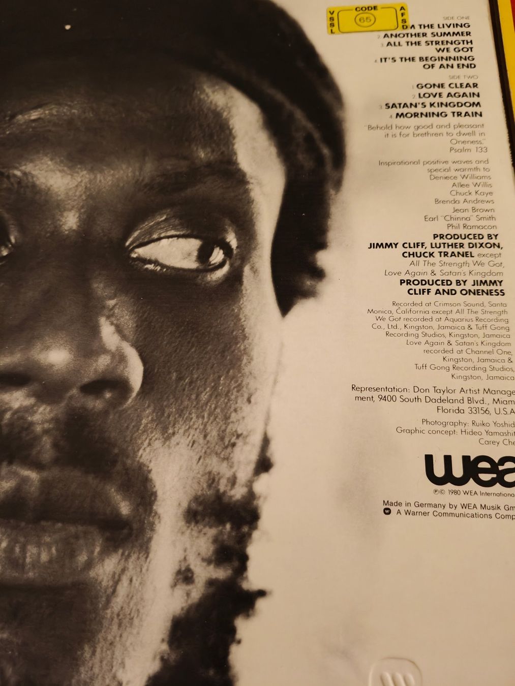 Reggae Schallplatten-Sammlung Bob Marley, Jimmy Cliff LP's (Gebraucht ...