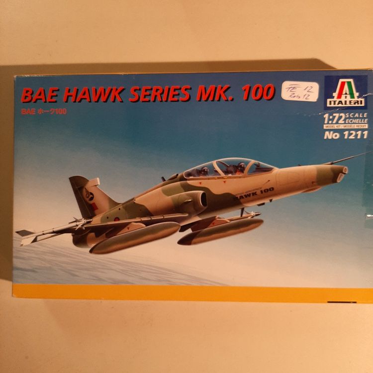 2150 ... BAe Hawk Mk 100 ... Italeri 1211 (Gebraucht) in Bonstetten für CHF 20 – mit Lieferung ...