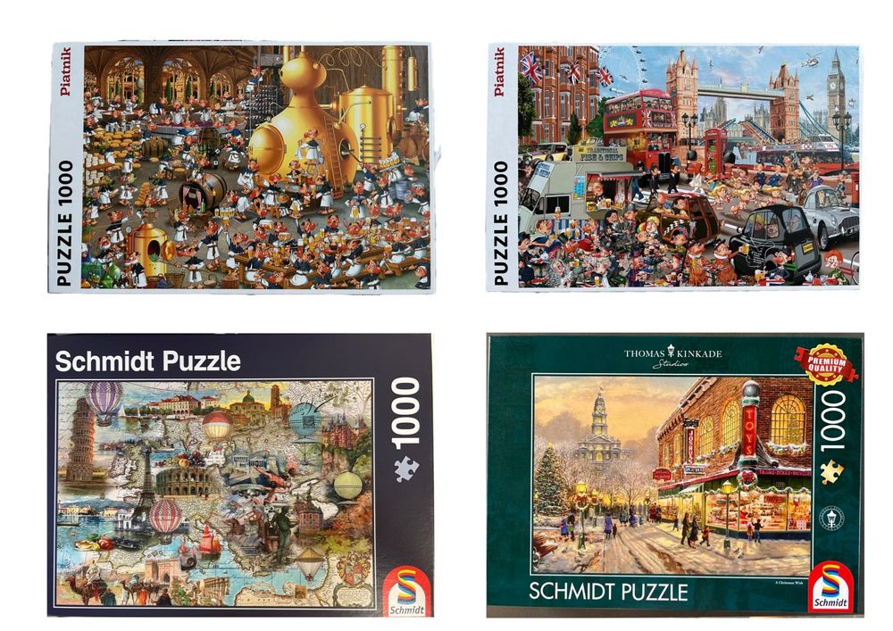 17 Puzzles mit 1000 Teile | Kaufen auf Ricardo