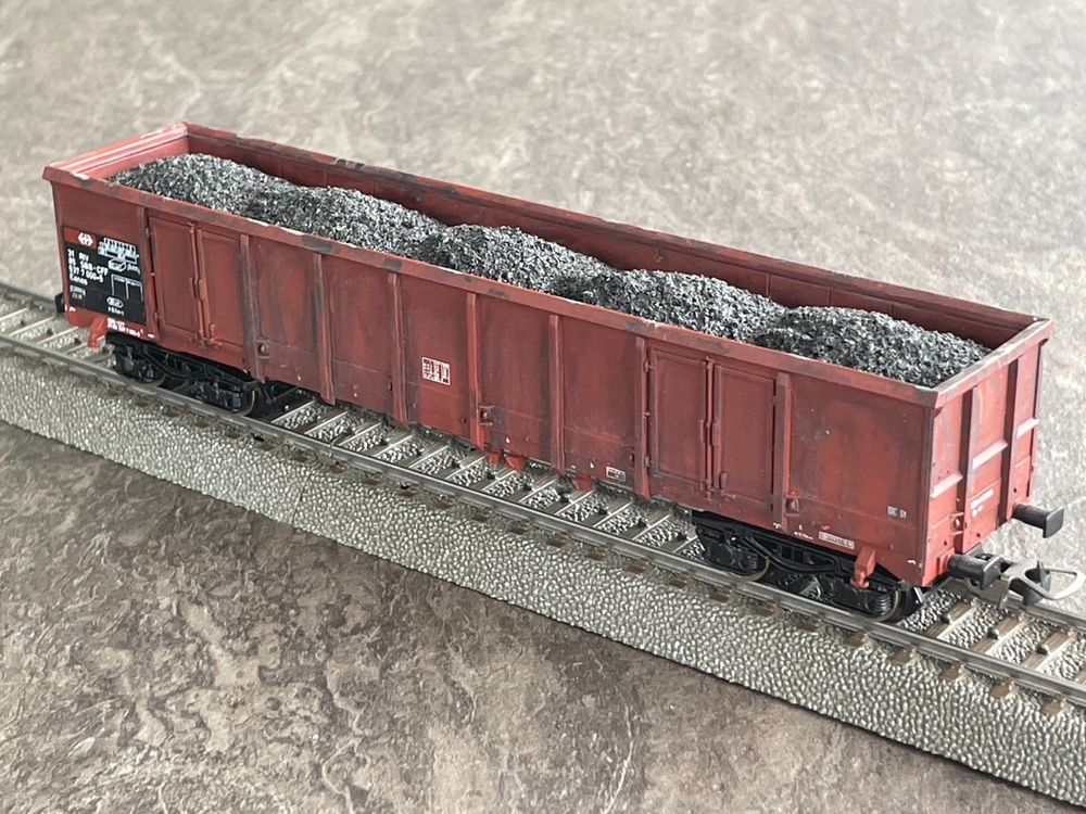ROCO Hochbordwagen Eanos SBB, H0 mit Kohleladung (Gebraucht) in Zuzwil SG für CHF 36 – mit ...