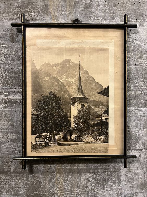 Photo Début Xxme église De Gsteig Bei Gstaad Kaufen Auf Ricardo